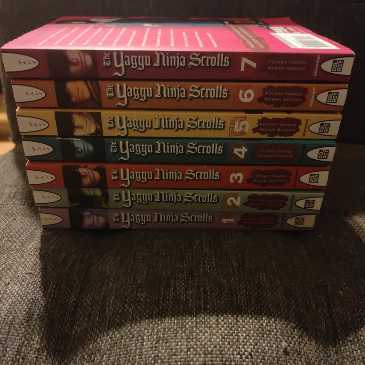 The Yagyu Ninja Scrolls 7 by Masaki Segawa, Futaro Yamada