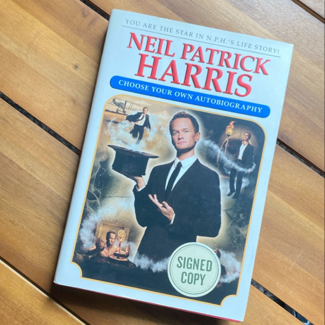 Choose Your Own Autobiography (Signed) by Neil Patrick Harris ...