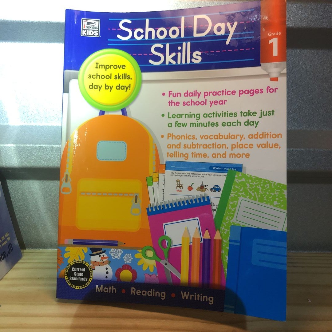 School Day Skills, Grade 1 by Thinking Kids