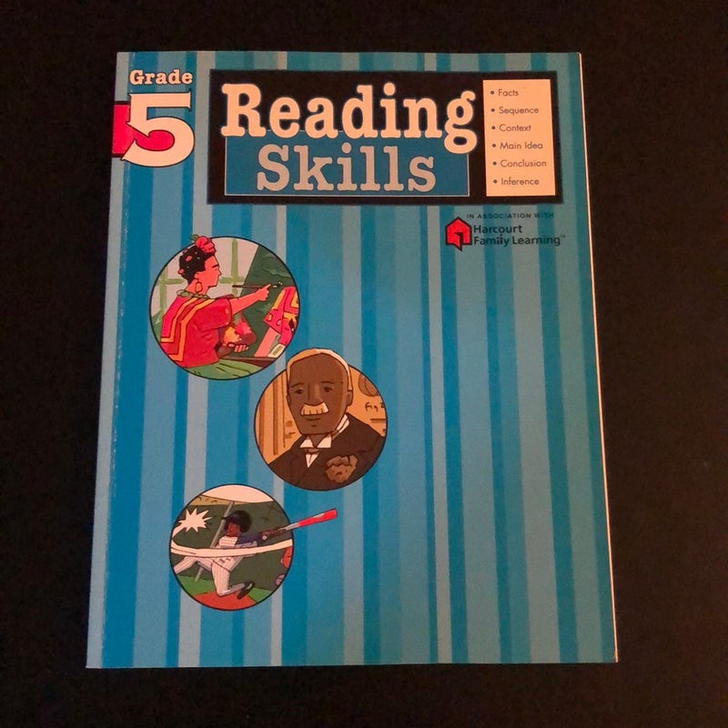 Reading Skills: Grade 5 (Flash Kids Harcourt Family Learning) by Flash ...