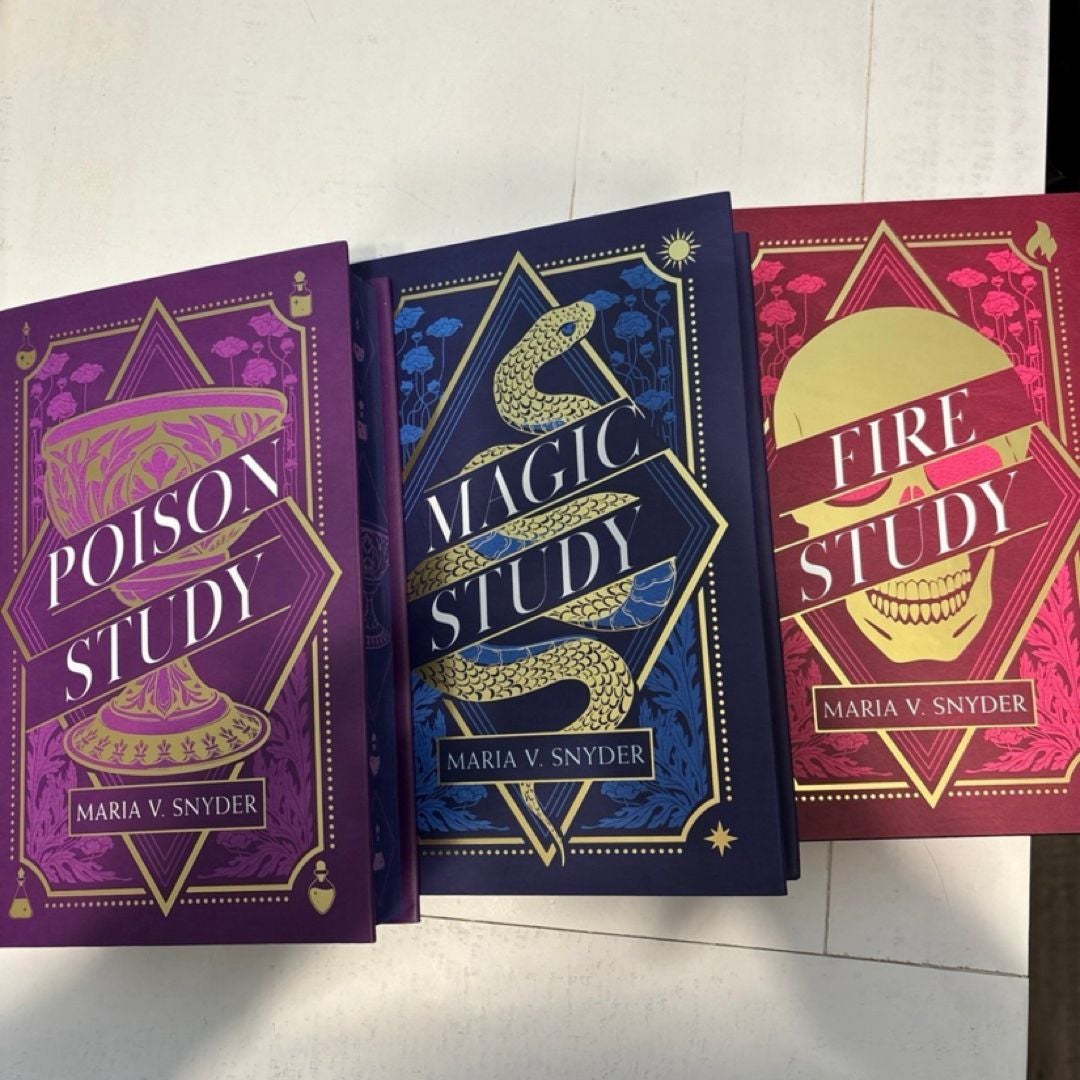 Poison Study / Magic Study/Fire Study Fairyloot Editions by Maria V ...