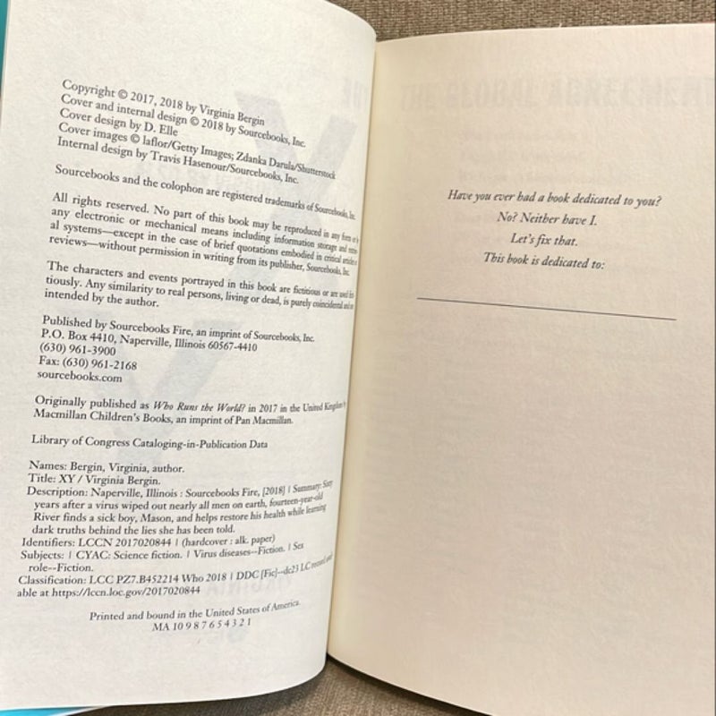 The XY by Virginia Bergin