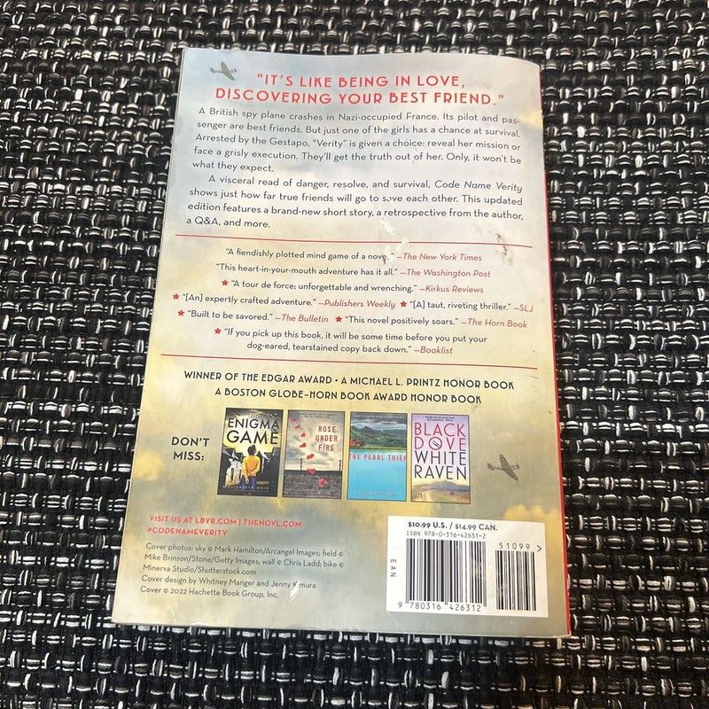 Code Name Verity (Anniversary Edition) by Elizabeth Wein