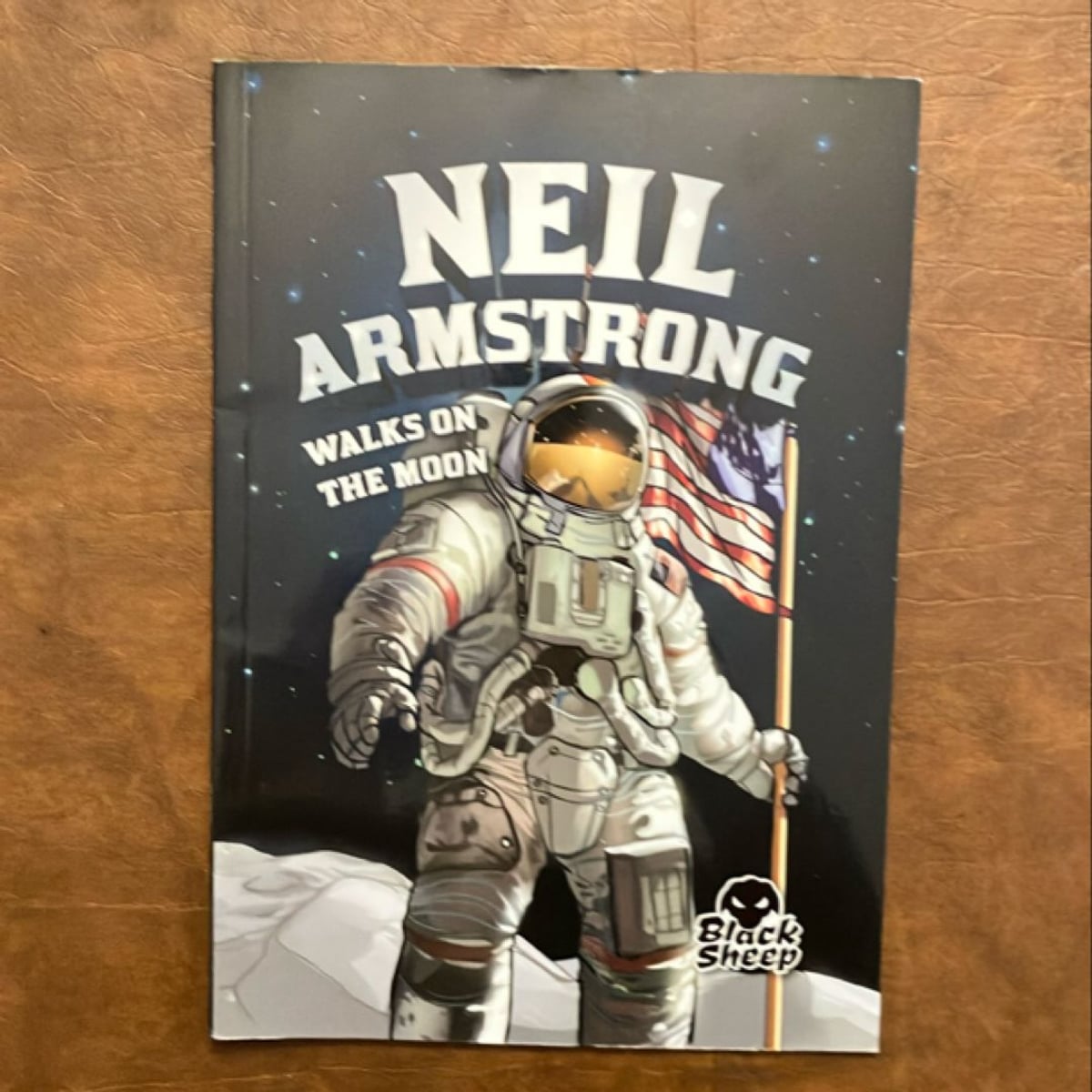 Neil Armstrong Walks on the Moon by Nel Yomtov