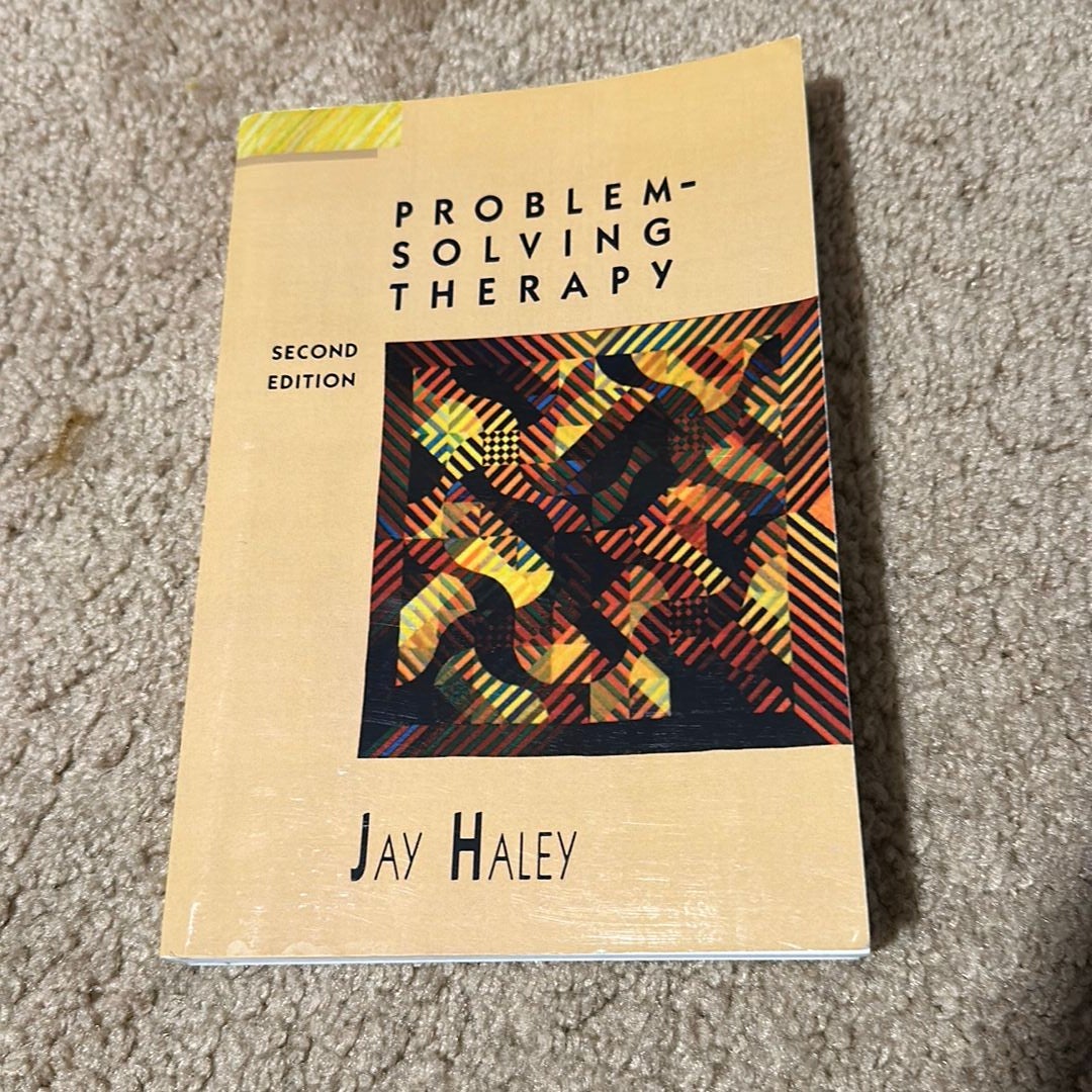 Problem-Solving Therapy by Jay Haley, Paperback | Pangobooks