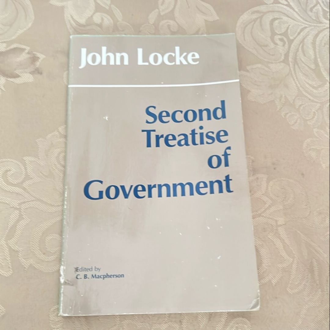 Second Treatise of Government by John Locke