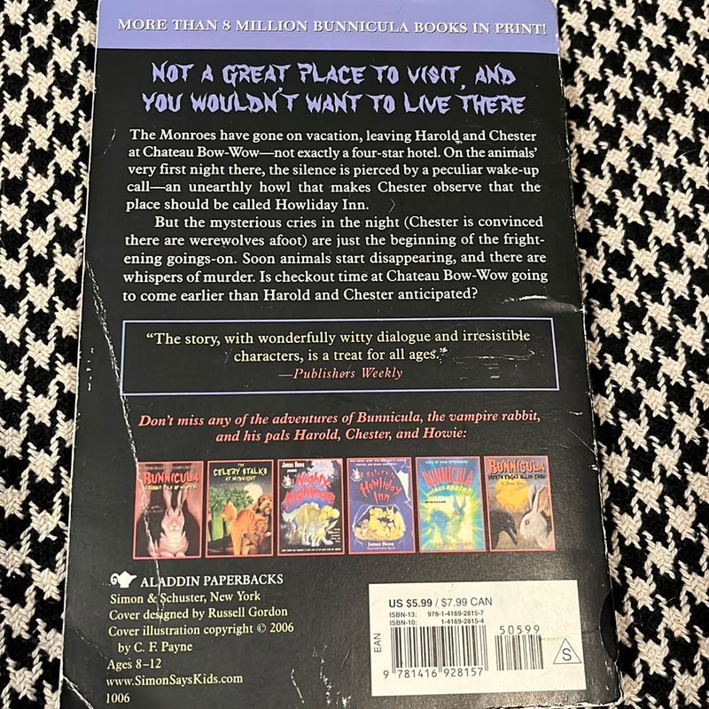 Howliday Inn by James Howe, Paperback | Pangobooks