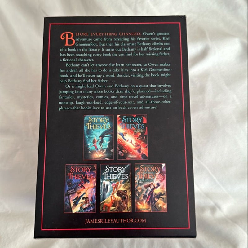 Story Thieves Complete Collection by James Riley