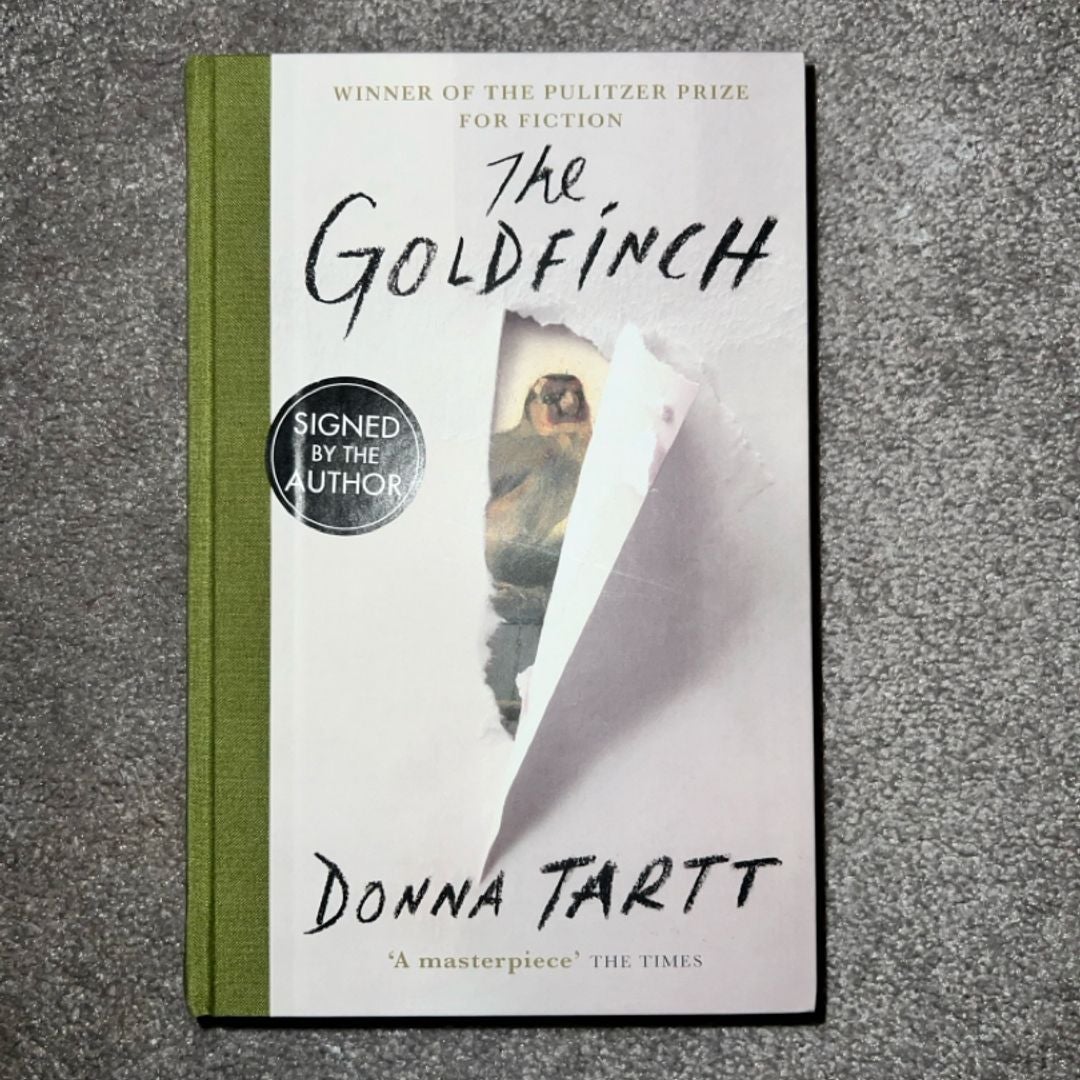 The Goldfinch (Signed) by Donna Tartt, Paperback | Pangobooks