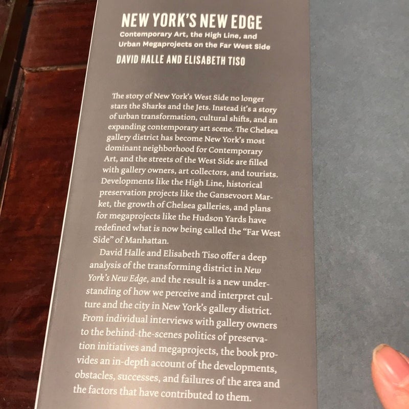 New York's New Edge by David Halle, Elisabeth Tiso