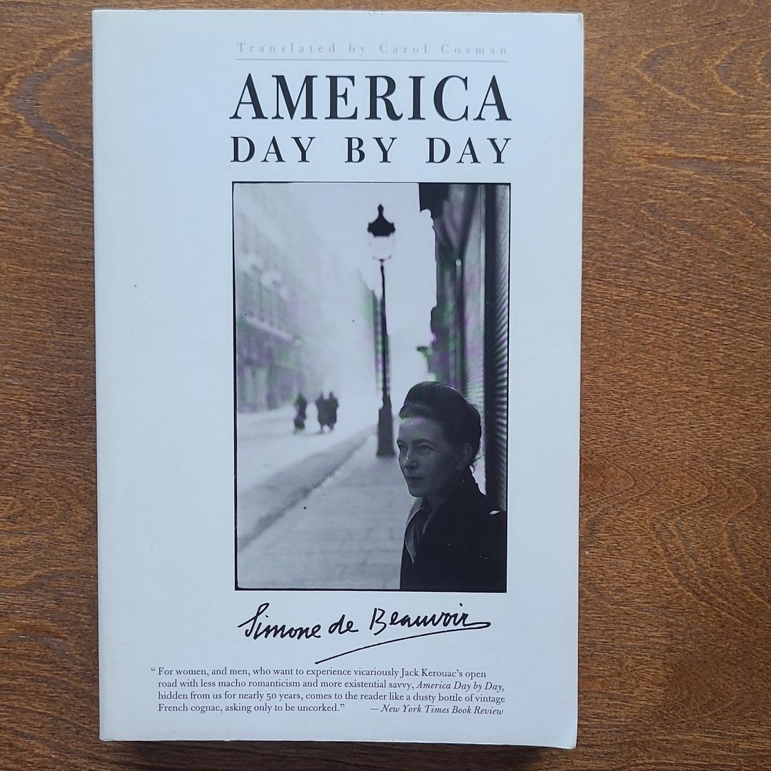 America Day by Day by Simone de Beauvoir, Carol Cosman, Douglas Brinkley