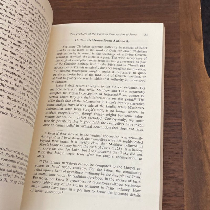 The Virginal Conception and Bodily Resurrection of Jesus by Raymond E ...