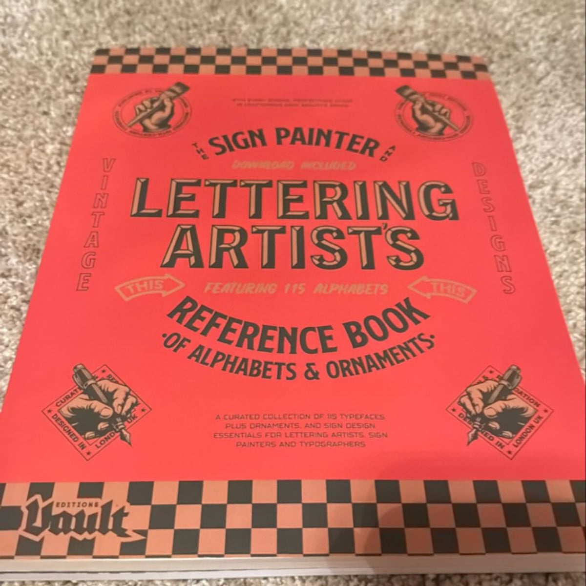 The Sign Painter and Lettering Artist's Reference Book of Alphabets and ...