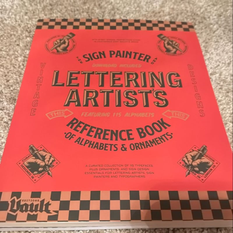 The Sign Painter and Lettering Artist's Reference Book of Alphabets and ...