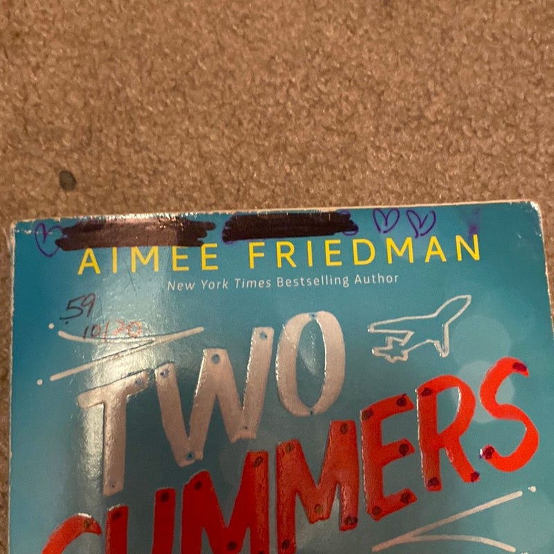 Two Summers by Aimee Friedman, Paperback | Pangobooks