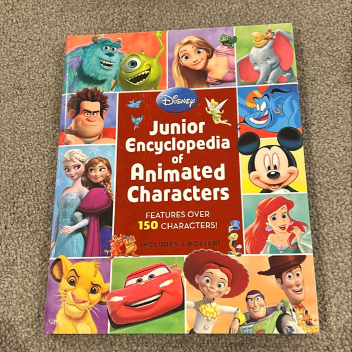 Junior Encyclopedia of Animated Characters by Disney Books