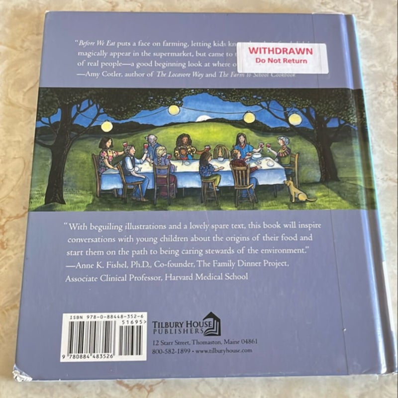 Before We Eat by Pat Brisson