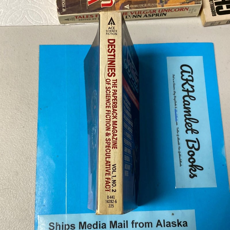 Destinies Vol. 1, No. 2 by James Baen, Paperback | Pangobooks