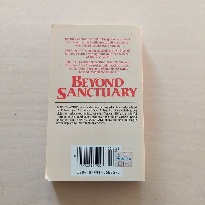 Beyond Sanctuary by Janet Morris