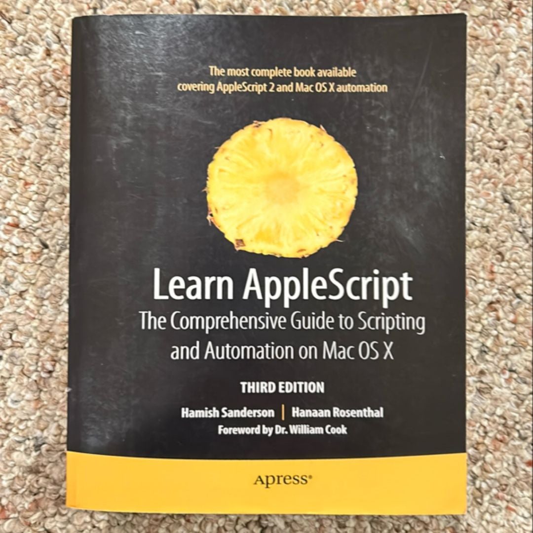 Learn AppleScript by Hamish Sanderson, Hanaan Rosenthal