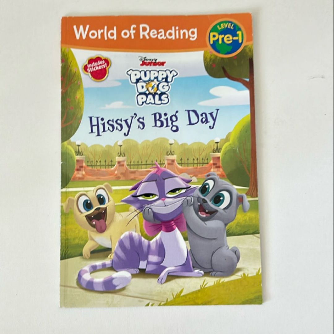 World of Reading: Puppy Dog Pals Hissy's Big Day (Pre-Level 1 Reader ...
