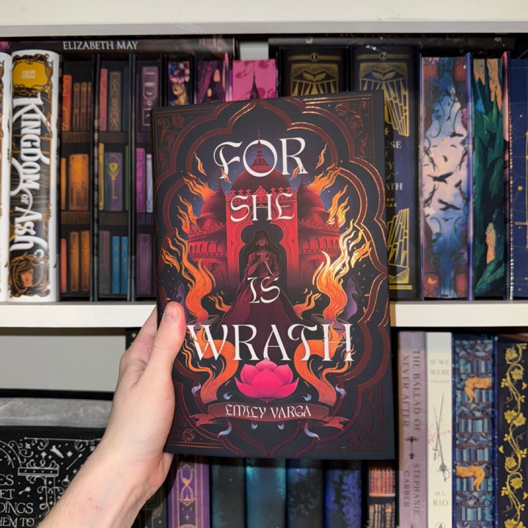 For She Is Wrath (Fairyloot Edition) by Emily Varga, Hardcover | Pangobooks