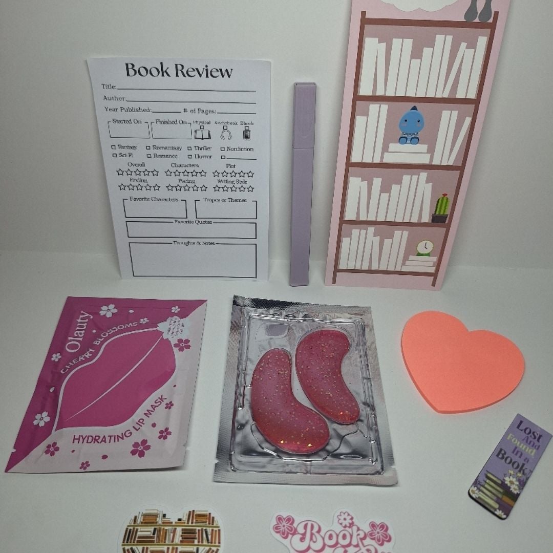 The Avid Reader Bookmark Bundle Pink by The Lit Lounge , Paperback ...
