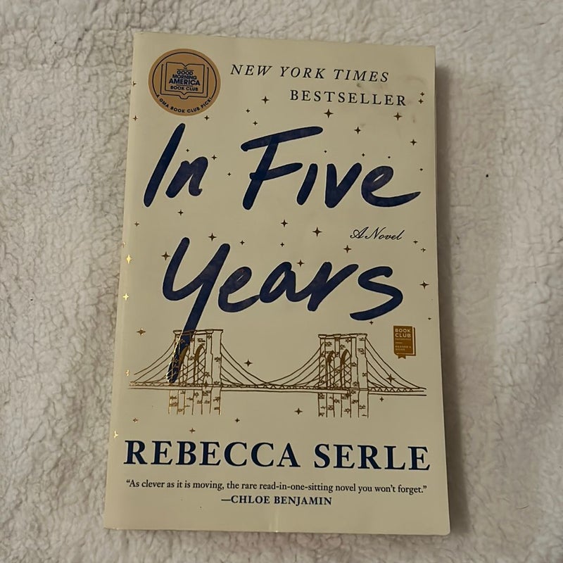In Five Years by Rebecca Serle, Paperback | Pangobooks