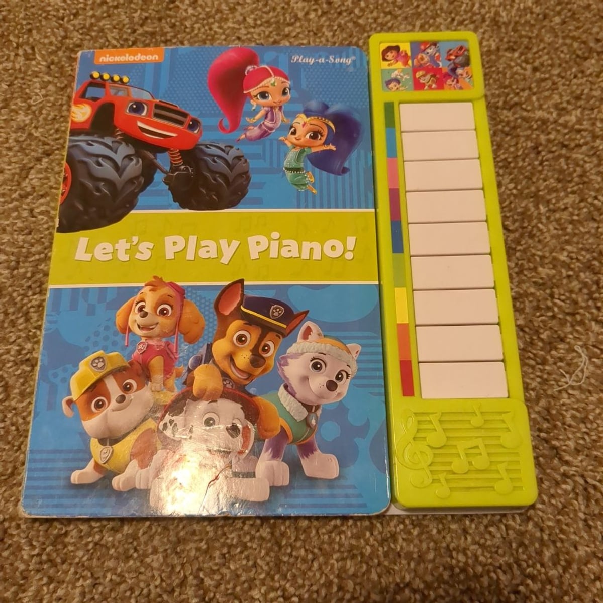 Nickelodeon: Let's Play Piano! Sound Book by PI Kids