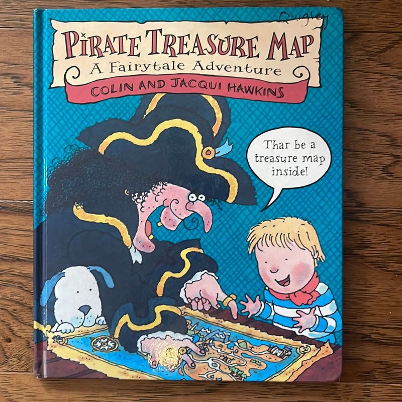 Pirate Treasure Map by Colin Hawkins