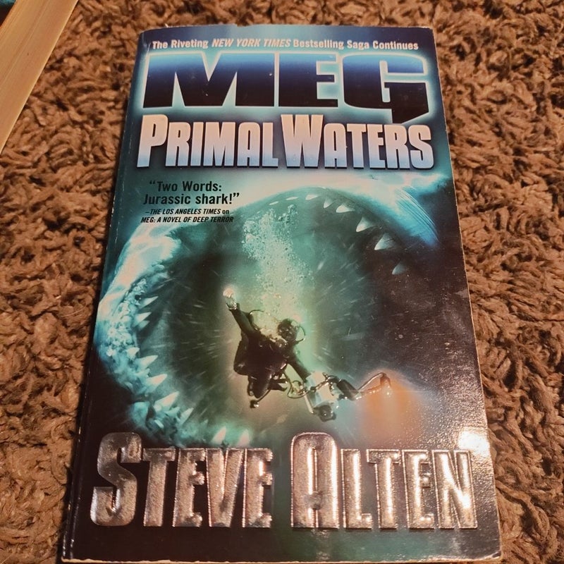 MEG - Primal Waters by Steve Alten