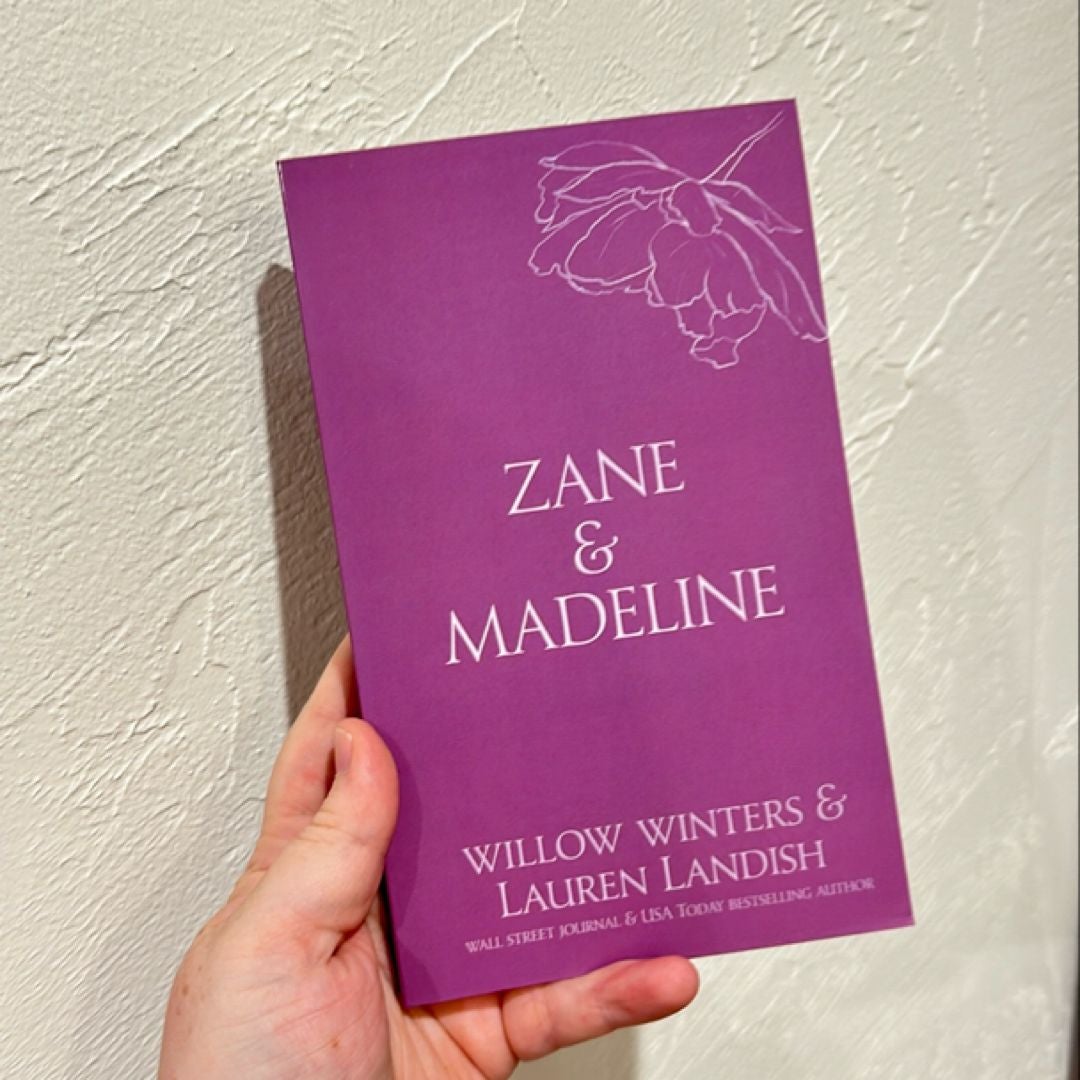*SIGNED Zane & Madeline by Willow Winters; Lauren Landish, Paperback ...