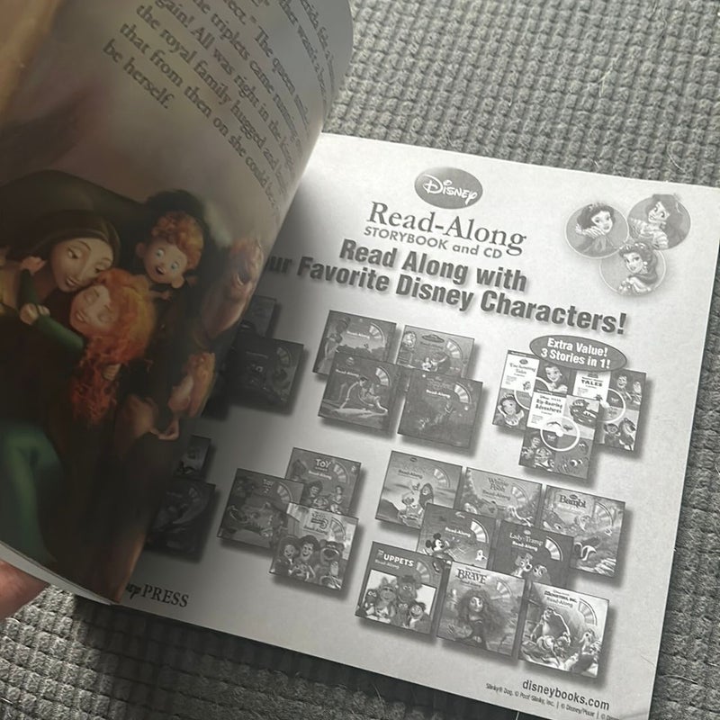 Brave Read-Along Storybook and CD by Disney Books
