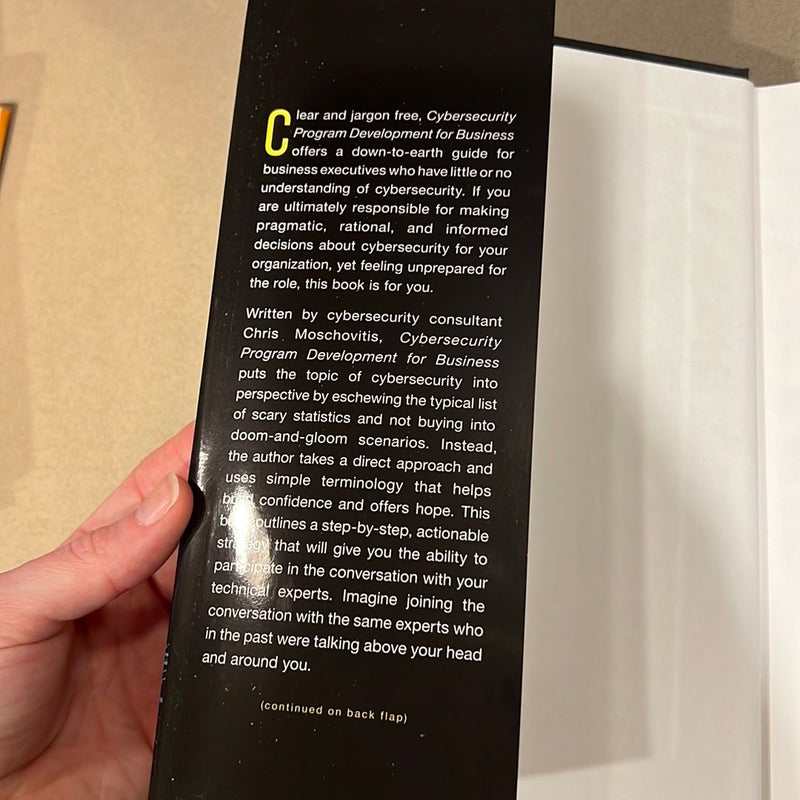 Cybersecurity Program Development for Business by Chris Moschovitis