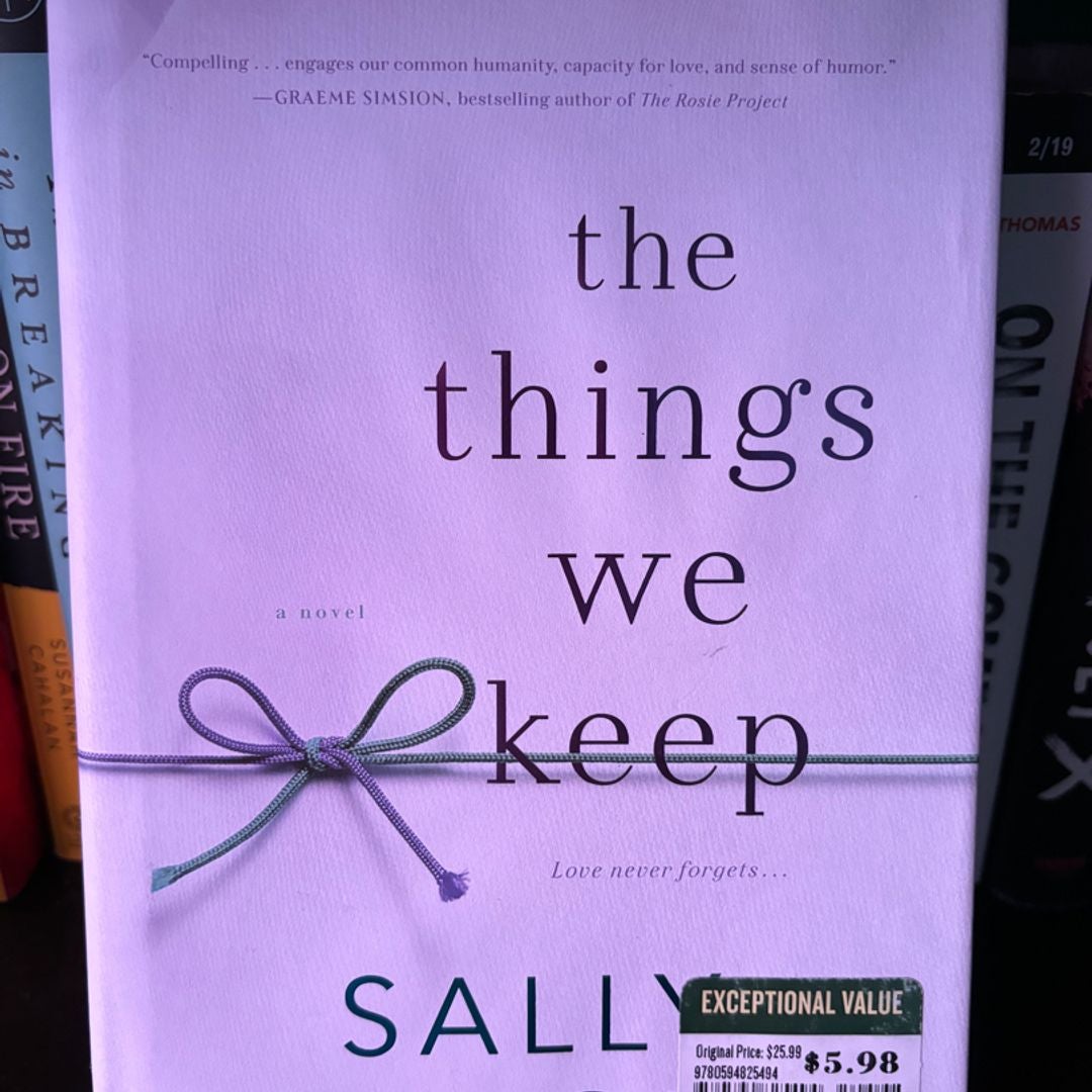 The Things We Keep by Sally Hepworth, Hardcover | Pangobooks