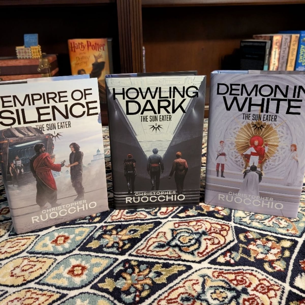 The Broken Binding The Sun Eater Books 1-3 by Christopher Ruocchio ...