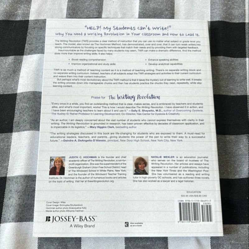 The Writing Revolution by Judith C. Hochman, Natalie Wexler, Doug Lemov