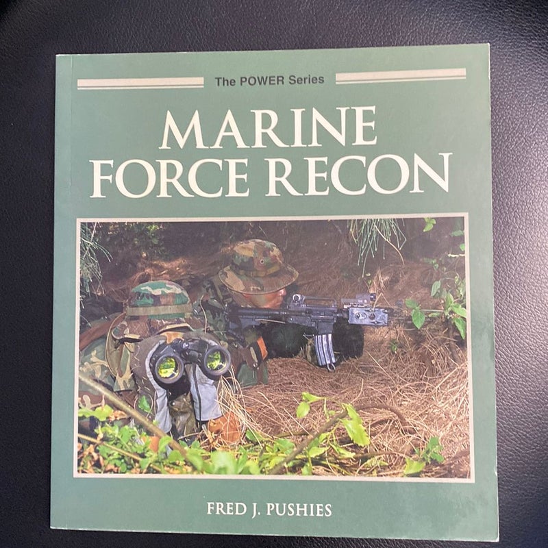 Marine Force Recon by Fred Pushies