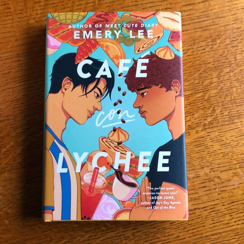 Café con Lychee by Emery Lee, Hardcover | Pangobooks