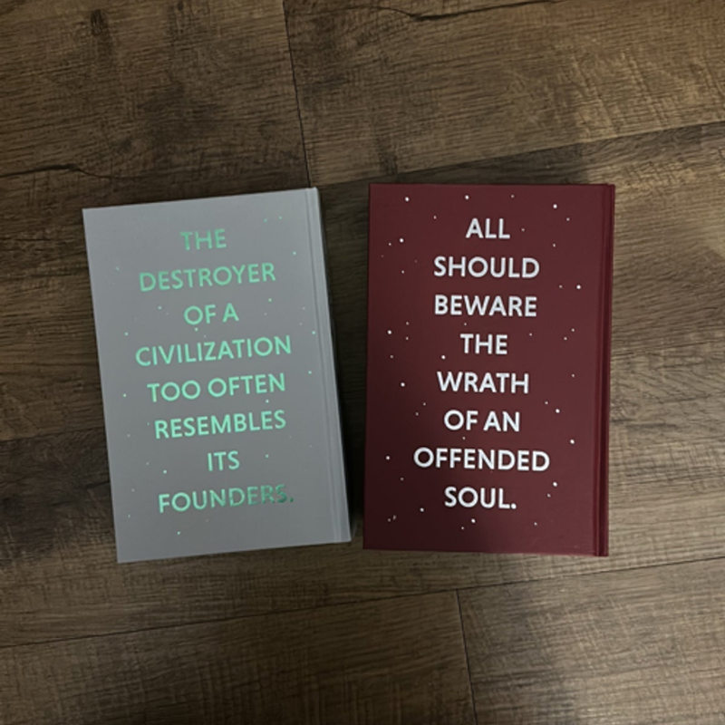 Red Rising Dark Age and and Iron Gold Fairyloot edition by Pierce Brown ...