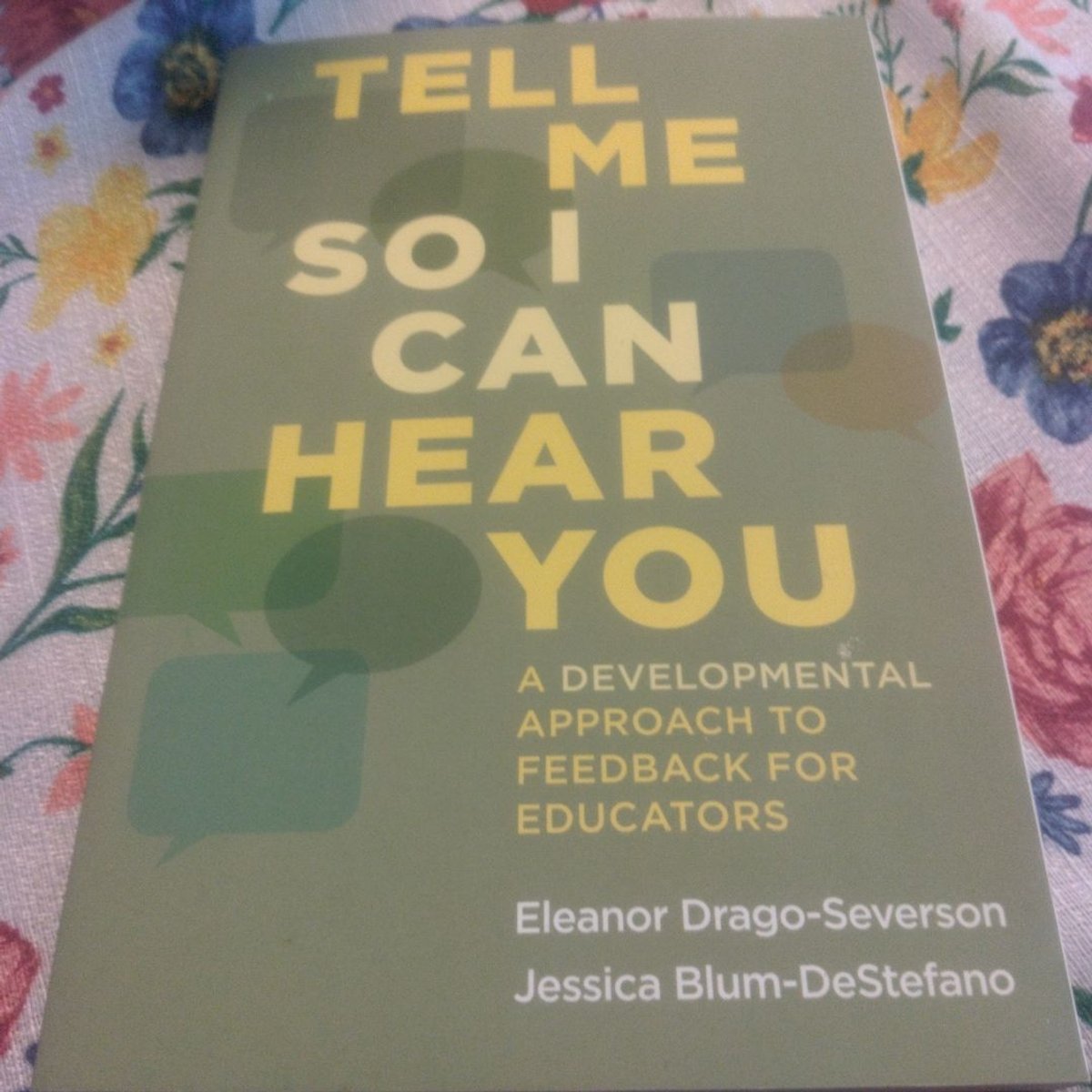 Tell Me So I Can Hear You by Eleanor Drago-Severson, Jessica Blum-DeStefano