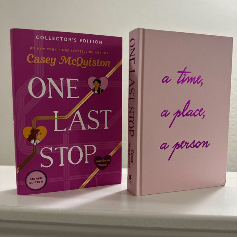 One Last Stop: Collector's Edition SIGNED by Casey McQuiston, Hardcover ...