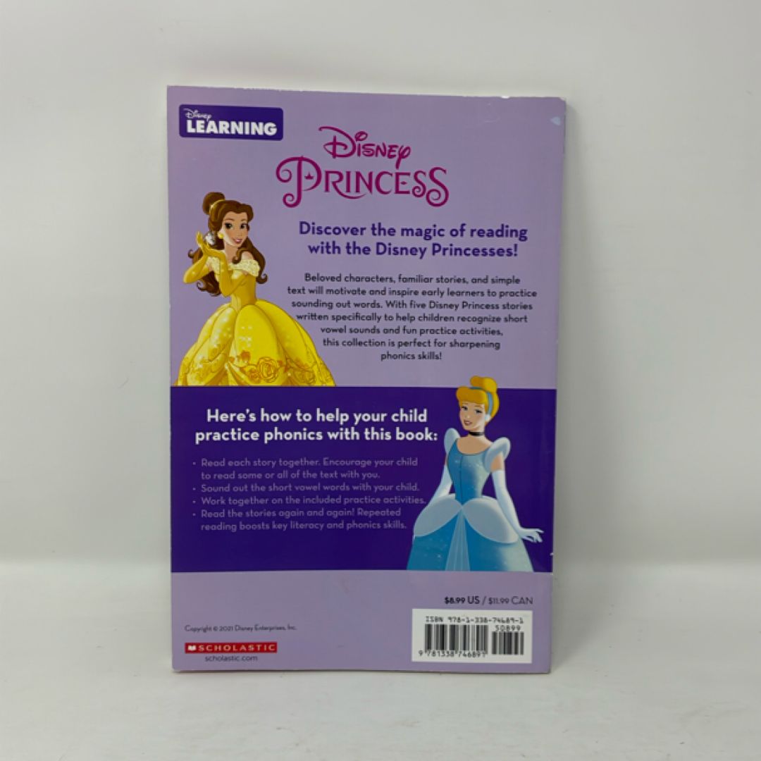 Disney Princess Phonics Collection: Short Vowels (Disney Learning: Bind ...