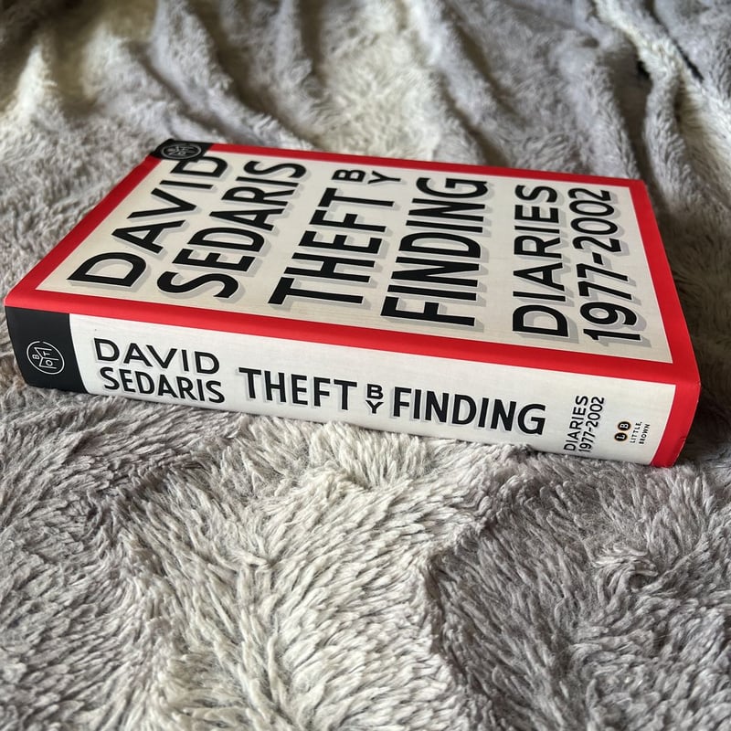 Theft by Finding *signed* by David Sedaris, Hardcover | Pangobooks