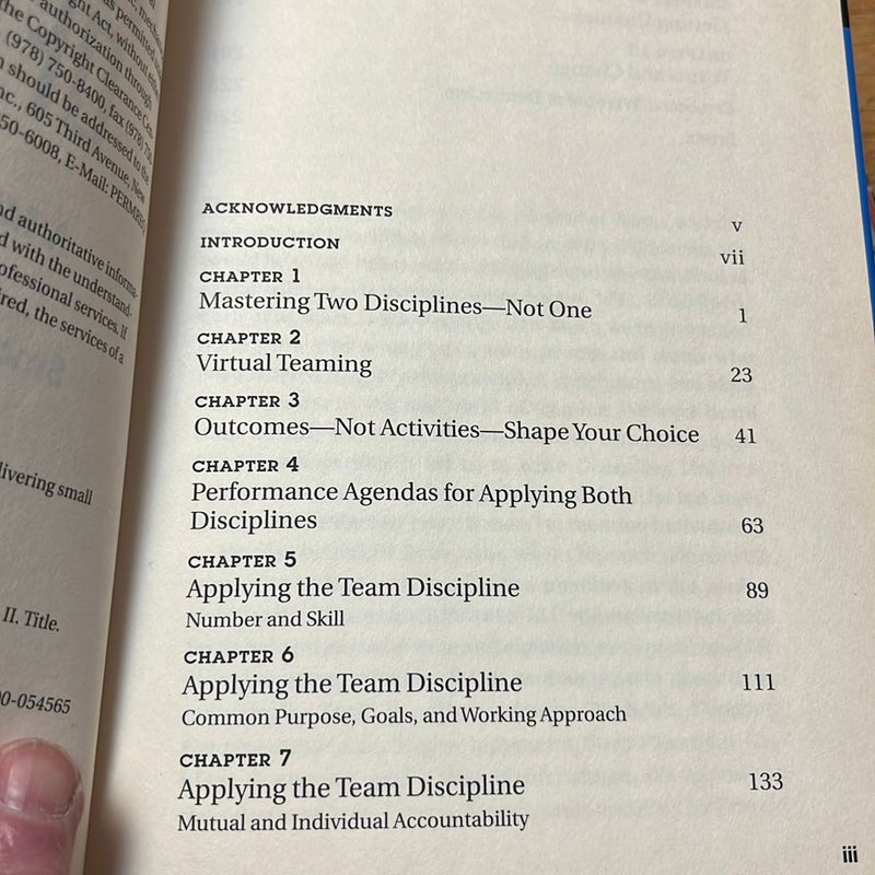 The Discipline of Teams by Jon R. Katzenbach, Hardcover | Pangobooks