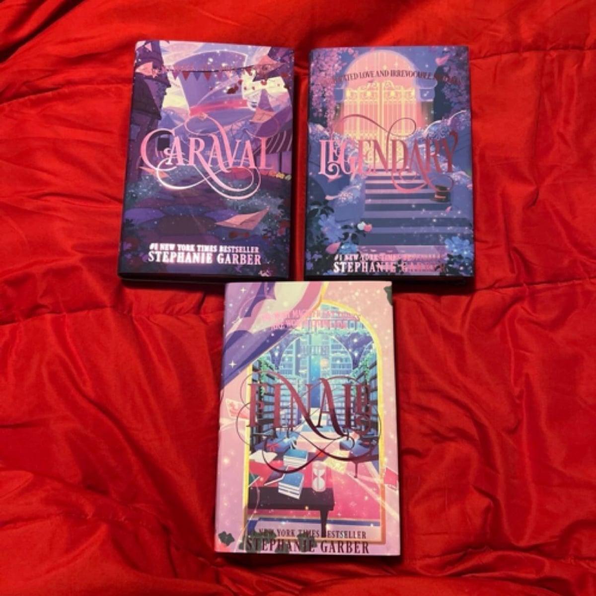 Caraval Acrylipics Special Edition Set by Stephanie Garber, Hardcover ...