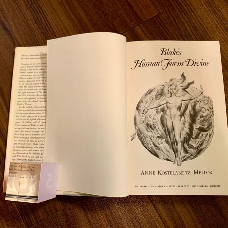 Blake's Human Form Divine by Anne K. Mellor