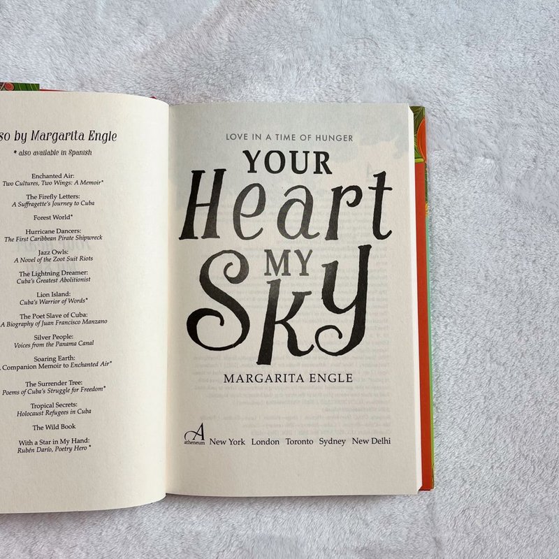 Your Heart, My Sky by Margarita Engle