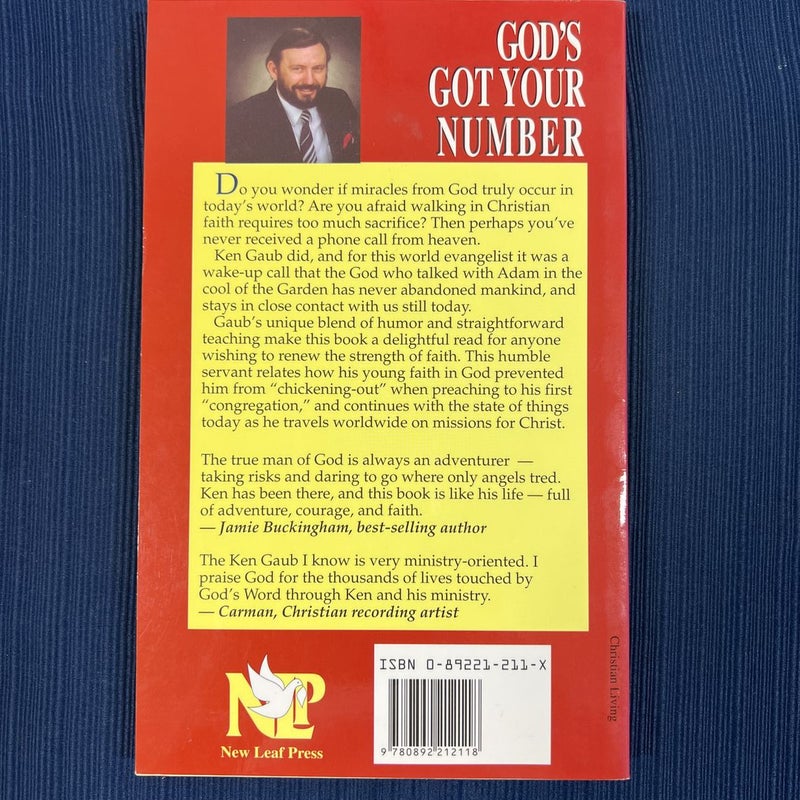 God's Got Your Number by Ken Gaub, Robert Harold Schuller
