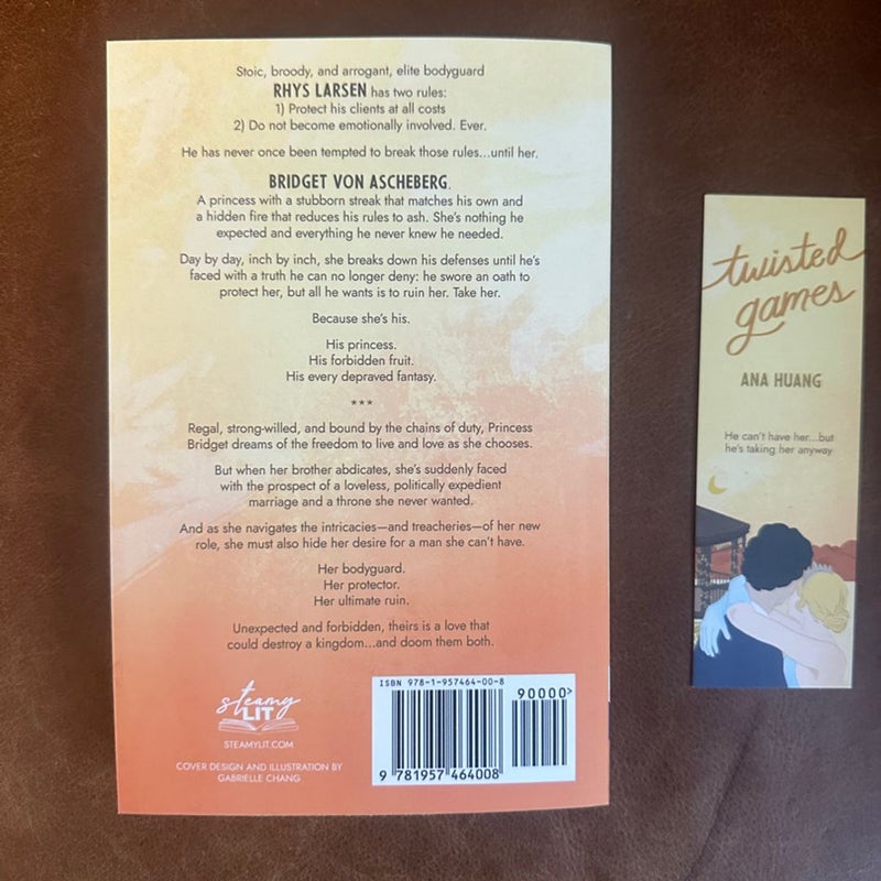 Twisted games signed special edition steamy lit Ana huang by Ana huang, Paperback | Pangobooks